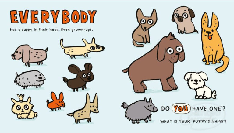 Elise Gravel's Puppy in My Head wins Silver in the Junior Design Awards ...