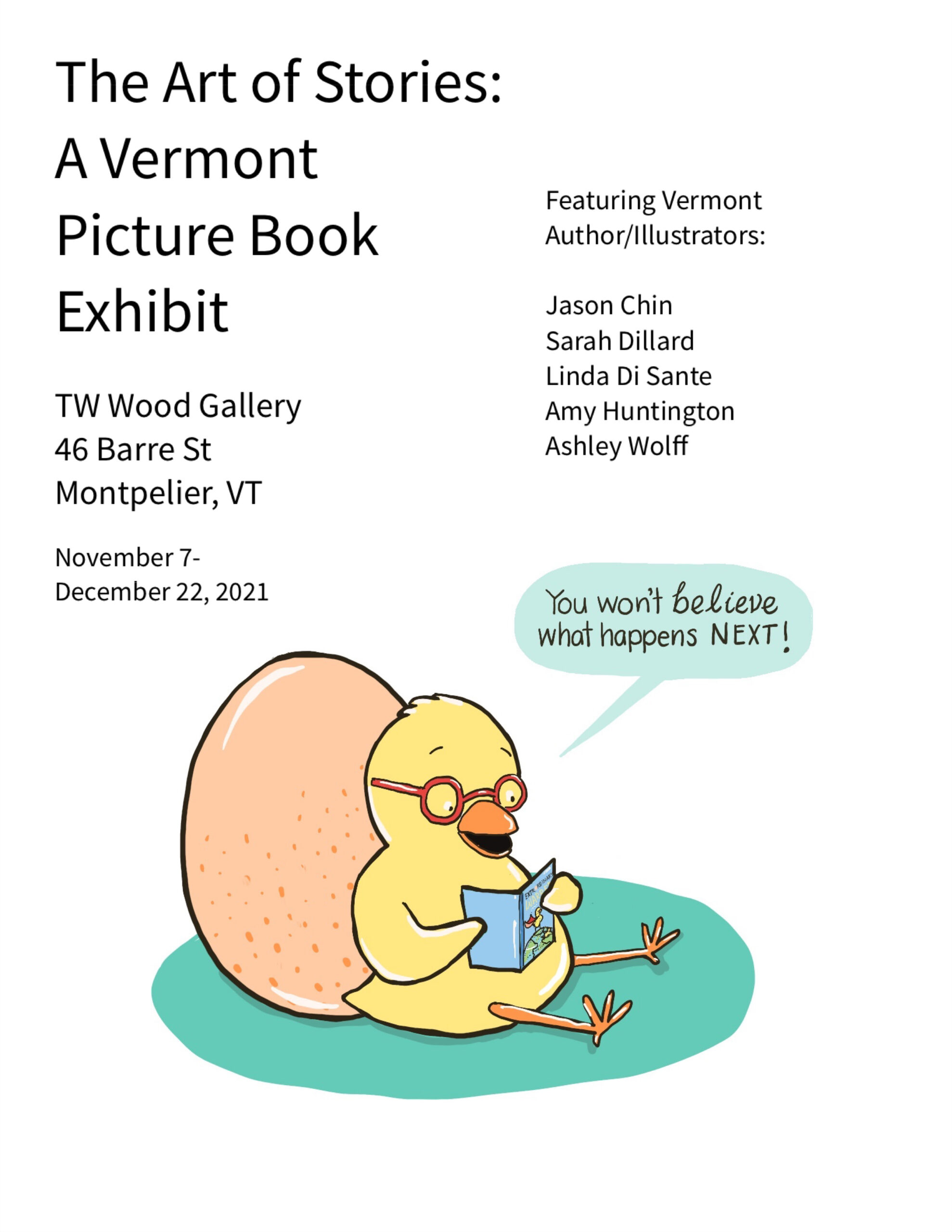 Work by Sarah Dillard included in exhibit of Vermont Picture Book ...